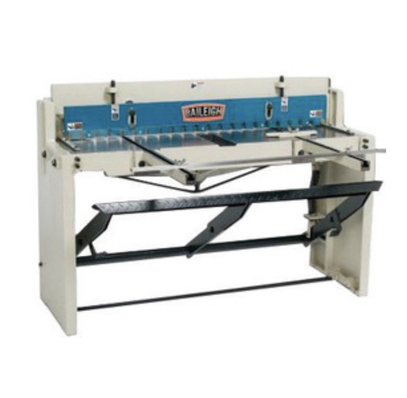 Airgas - 52” x 14.” 1deg Bend Manual Foot Shear (Baileigh Industrial)